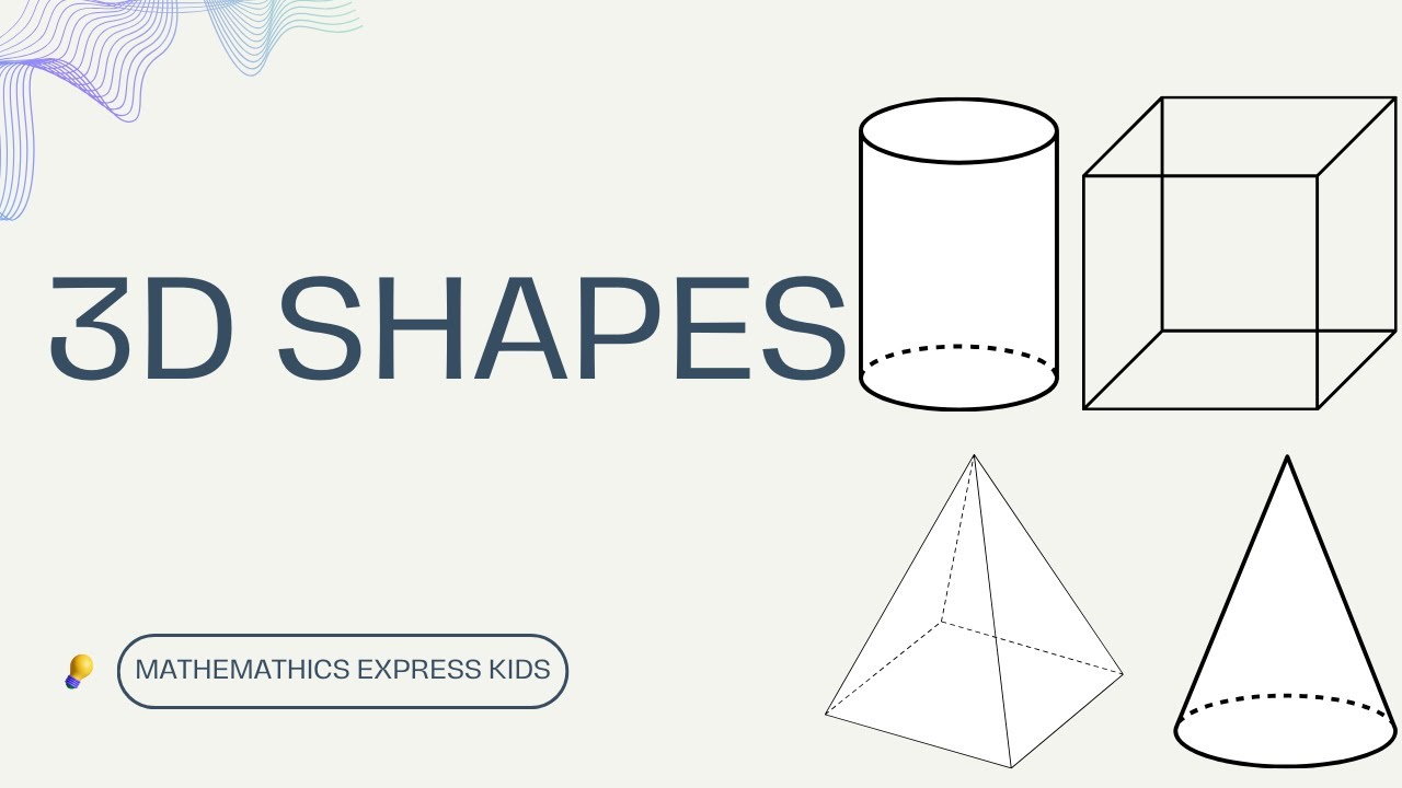 3D Shapes | Cone, Prism, Cube, Cylinder | Math | Mathematics Express ...
