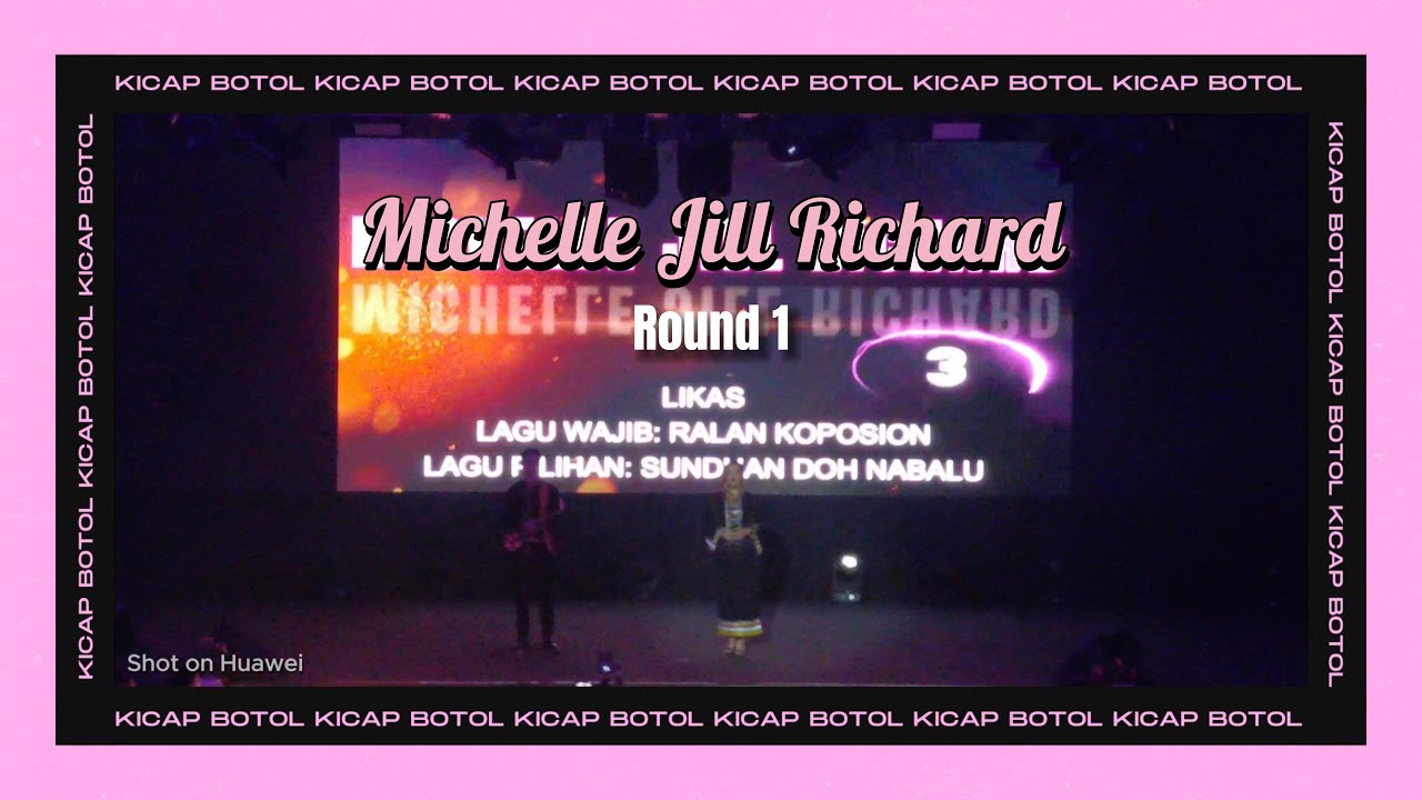 Ralan Koposion by Michelle Jill Richard Sugandoi Kaamatan 2023 - Final Round 1 - Juara Likas ...