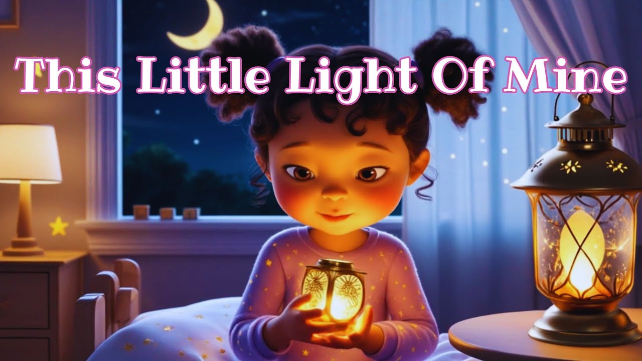 🎶This little light of mine | Christian Song for Kids | Kids Gospel ...
