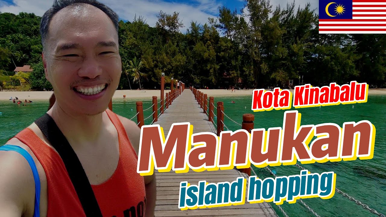 🇲🇾 Sabah: attacked by small lizards on Manukan Island during island hop ...