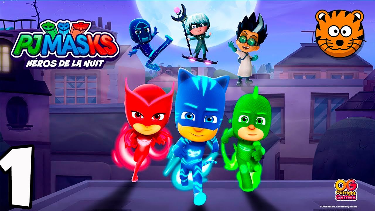 PYJAMASQUES Héros de la Nuit en Français Generique - Jeu Vidéo Partie 1 ...