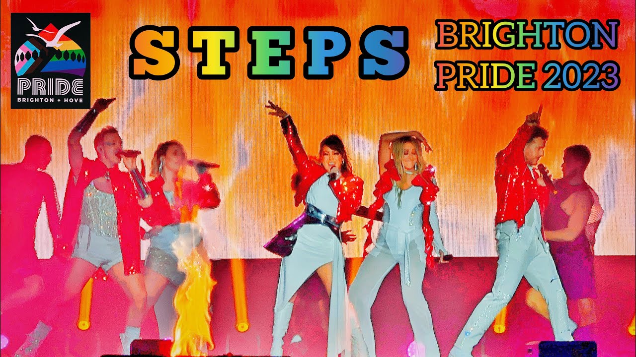 🏳️‍🌈 STEPS 2 of 2 🌈 Pride 2023 🇬🇧Brighton, UK - YouTube