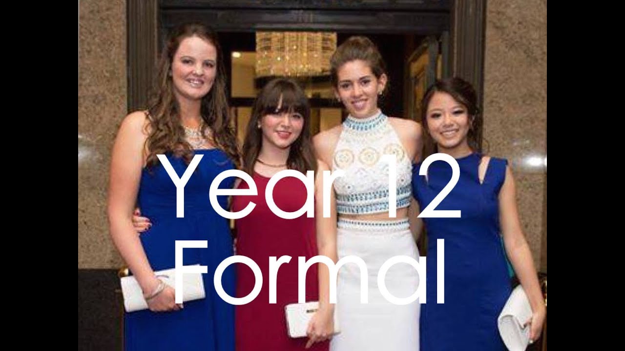 Year 12 Formal - YouTube