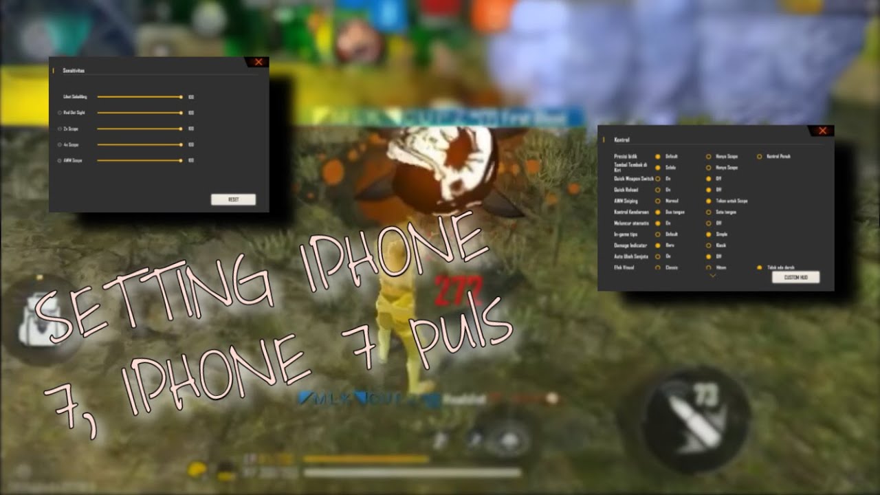 Ios settings sensitivity iPhone 7, ,iPhone 7 plus 👽 🇲🇾 - YouTube