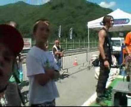 Michele bungee jumping(ponte colossus) - YouTube