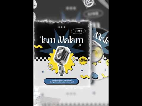 🎧Tune into - Jam Malam | Siaran Radio 105,2 Pesat FM.
