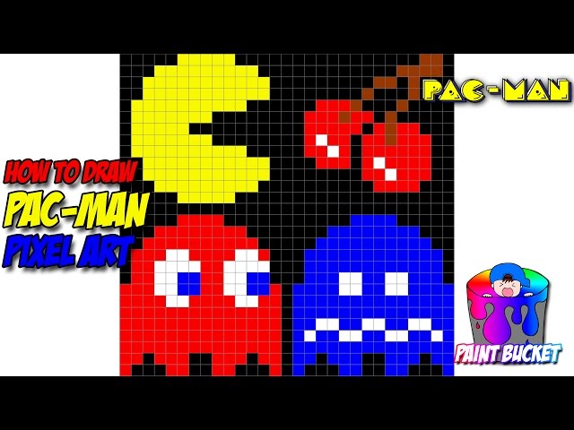 Pac Man Pixel Art Grid - Infoupdate.org