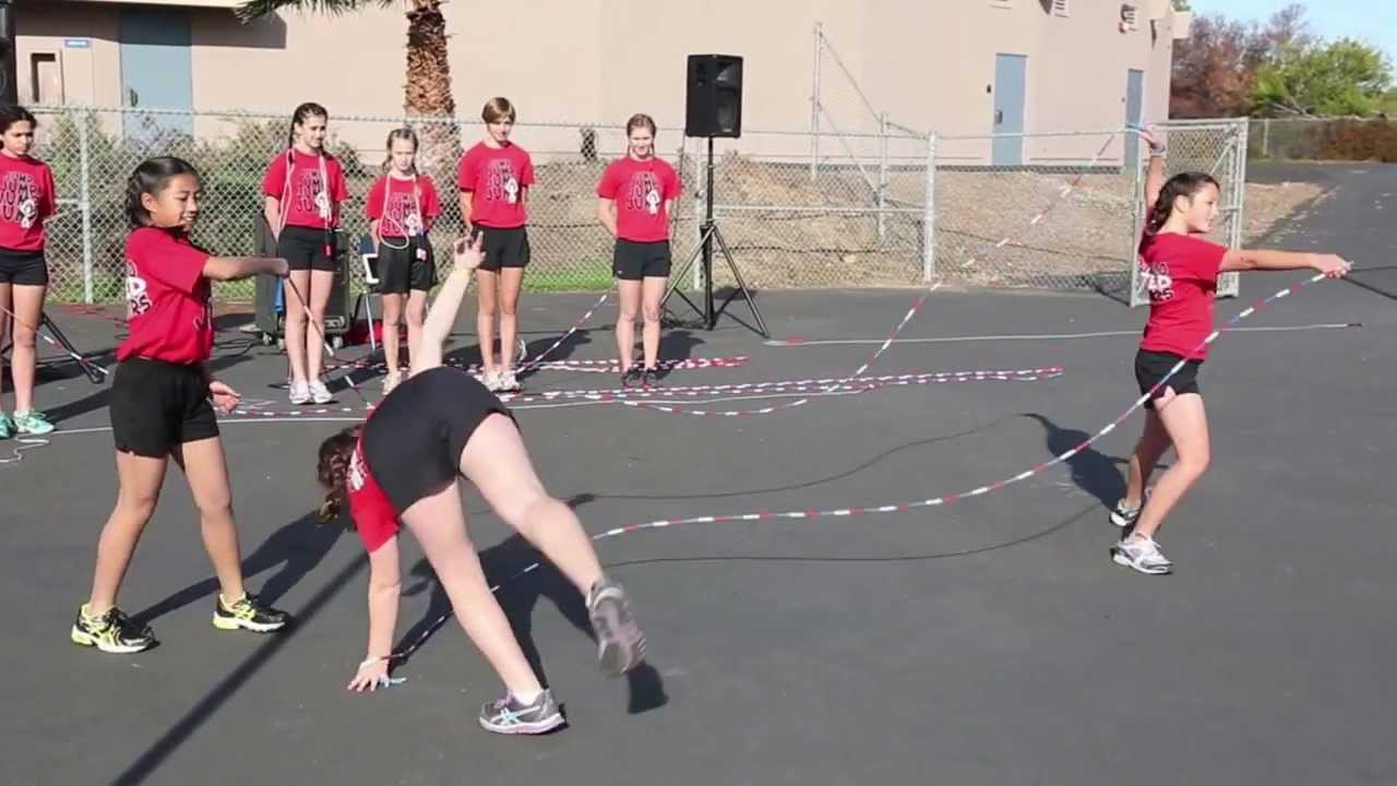 Santee School District Jump Rope for Heart - YouTube