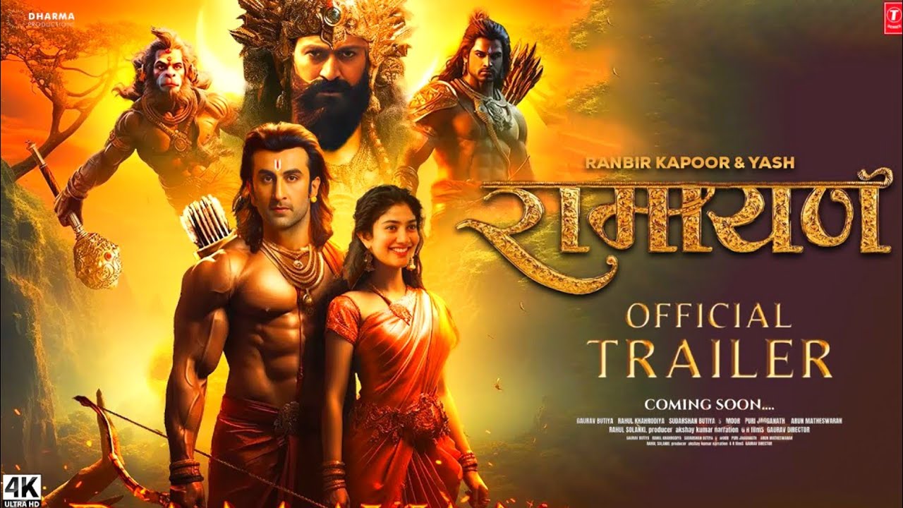 Ramayan Movie Anouncement Teaser | Ranbir Kapoor | Sai Pallavi | Yash ...