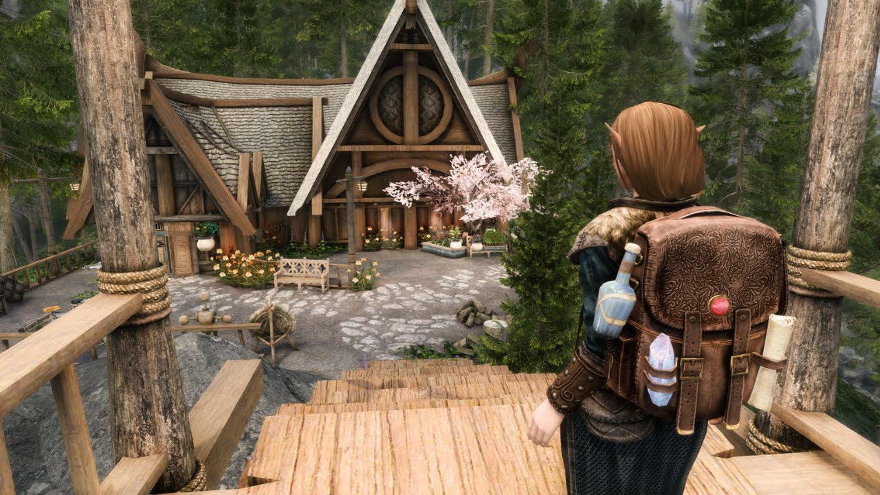 | Skyrim Mods | New Buildable Home, Cozy Nordic Ruins & More! - YouTube