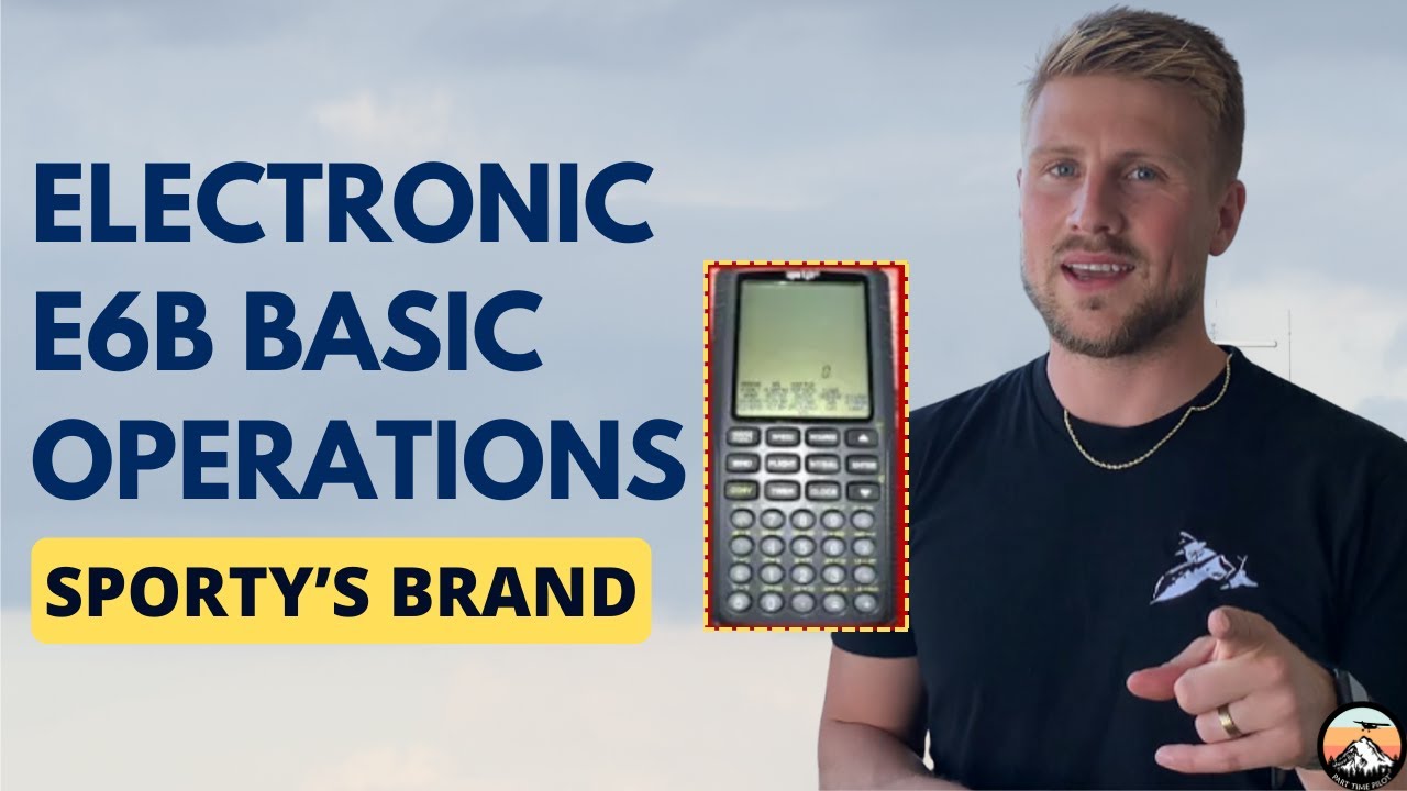 Electronic E6B - Basic Functions & Operation (Sportys Brand) - YouTube