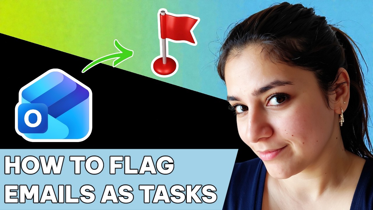 How to flag emails as tasks in Microsoft Outlook - YouTube