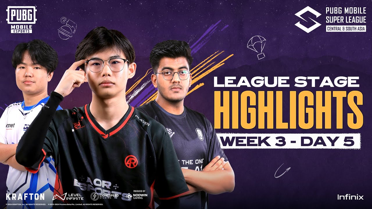 [Highlights] 2024 PMSL CSA Fall - League Stage || Week 3 - Day 5 - YouTube