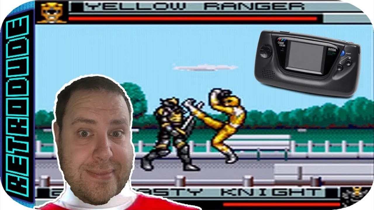Mighty morphin power rangers Game gear {playing retro video games ...