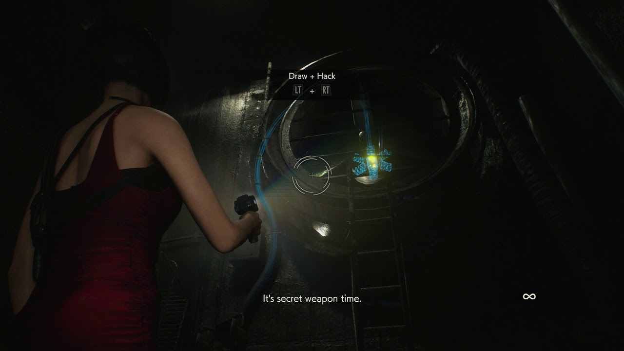 Resident Evil 2 - Sewers Leon A: Ada Wong: EMF Visualizer Hack Fan ...