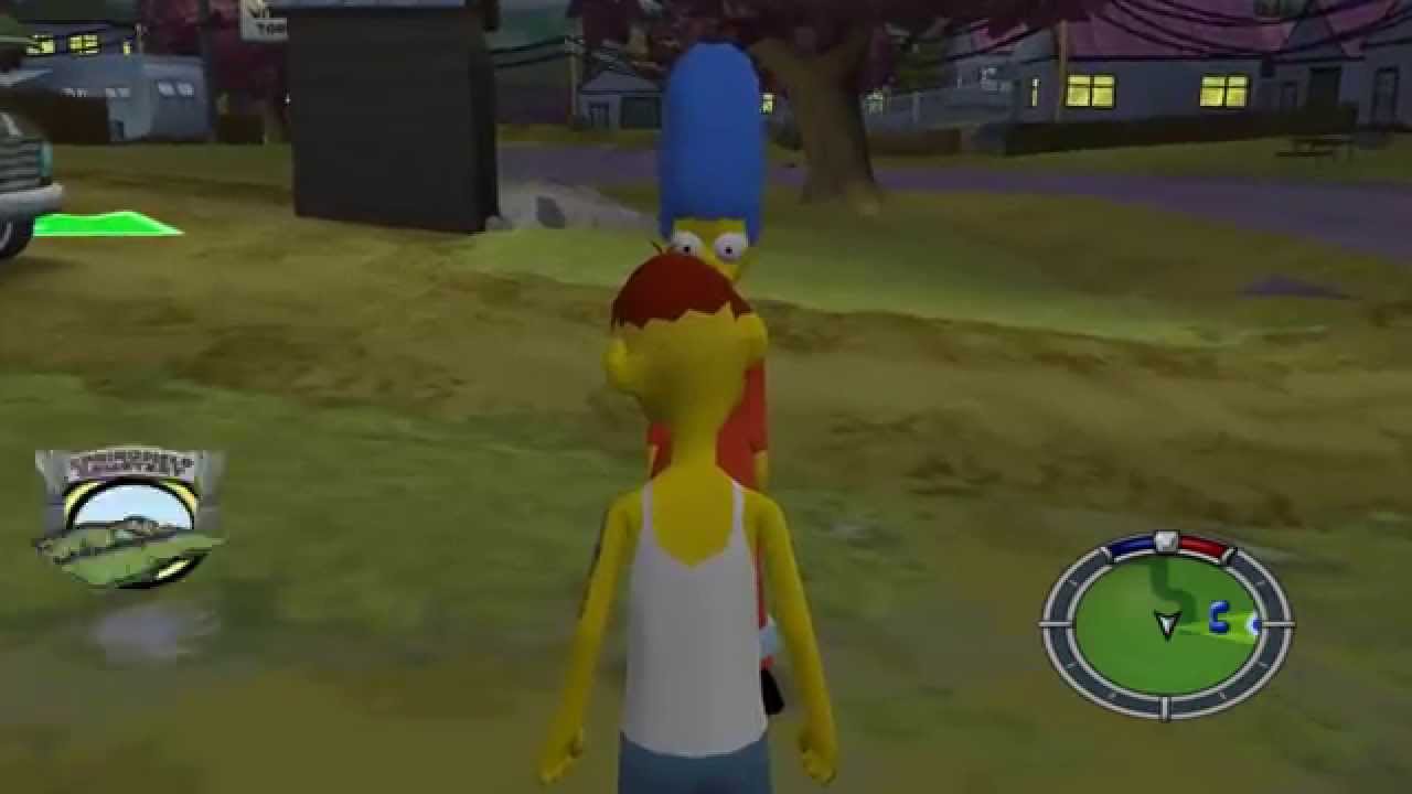 Simpsons Hit and Run - Autumn Mod - Marge's Level - YouTube