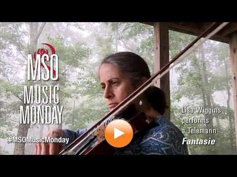 MSO Violinist: Lisa Wiggins 2 - YouTube