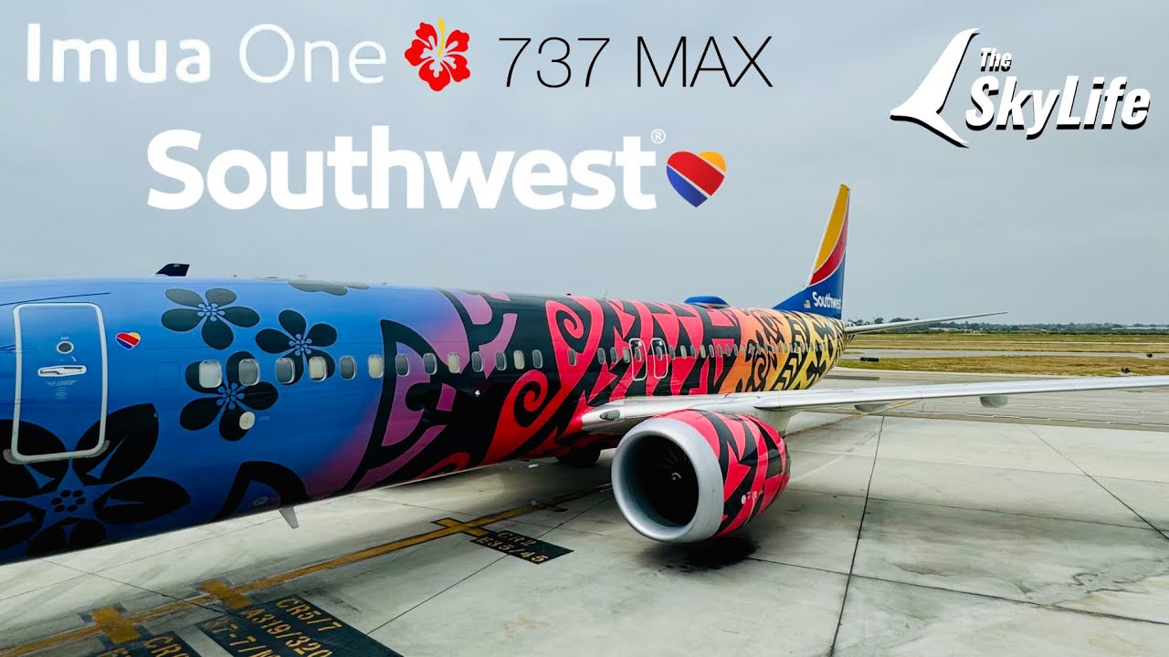 NEW INTERIOR | Southwest Airlines 'Imua One' 737 MAX 8 Trip Report PHX ...
