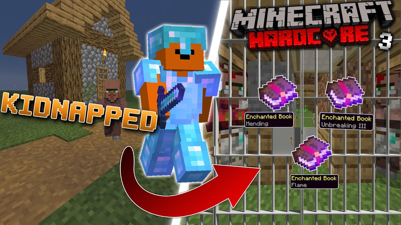 I Kidnapped Villagers and got OVERPOWERED in Minecraft Hardcore. (#3 ...