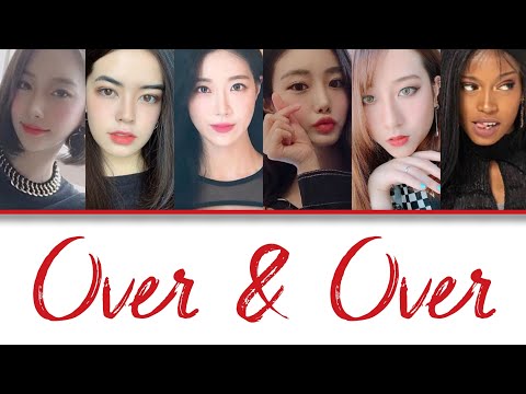Rania (BLACKSWAN OT6 Pre-debut) - Over & Over (Color Coded Lyrics)
