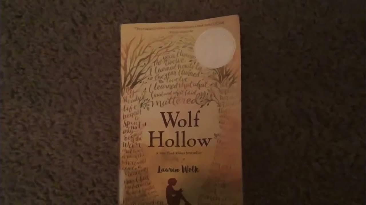 My book recommendation # Wolf Hollow #Lauren Wolk - YouTube