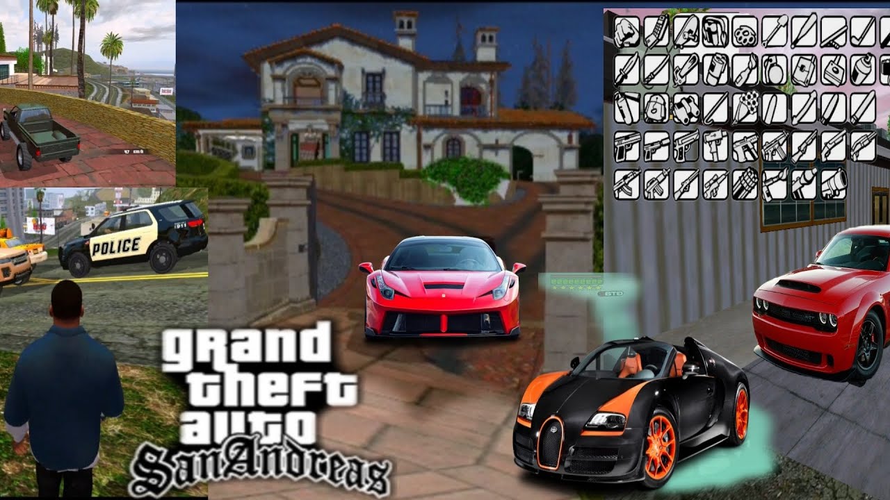 gta san andreas 4k graphics mod - YouTube