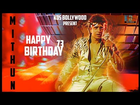Mithun Chakraborty | Happy Birthday | Bollywood Actor | Kds Bollywood - YouTube