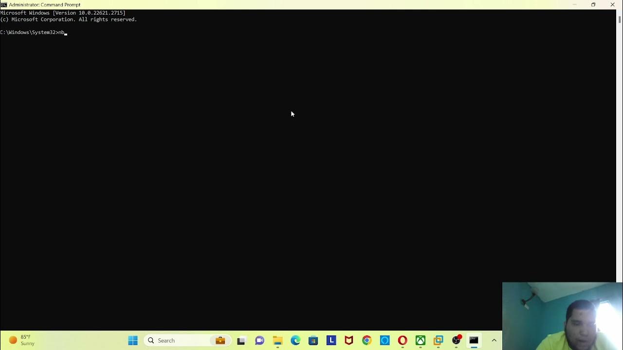 Perform NetBIOS Enumeration using Windows Command Line Utilities - YouTube