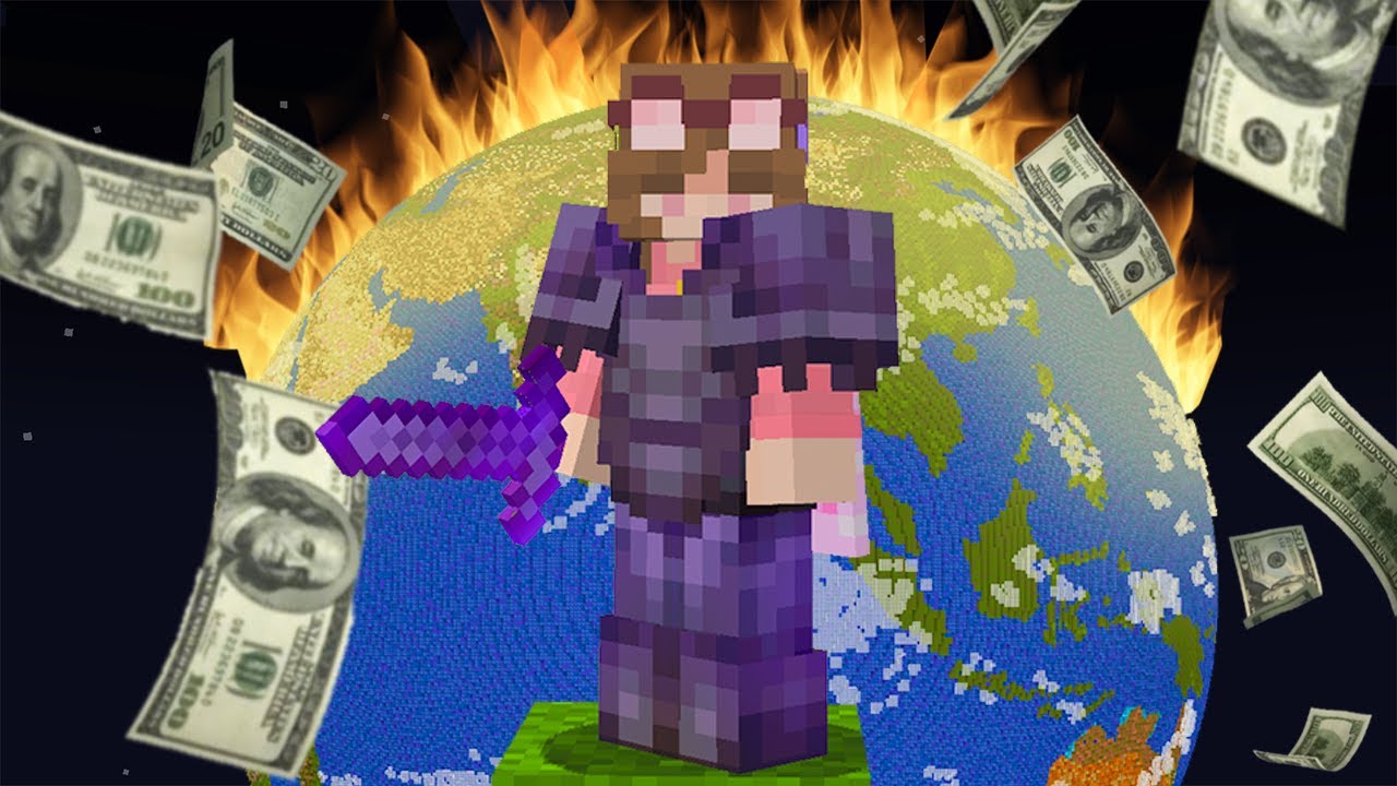 $1,000 To Ruin This Minecraft Server - YouTube