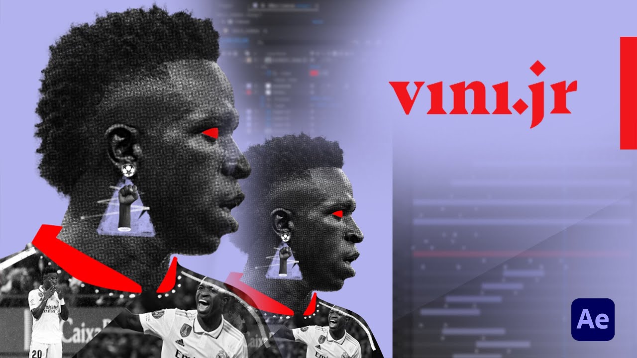 Como fazer MOTION COLLAGE no AFTER EFFECTS I VINI JR. - YouTube