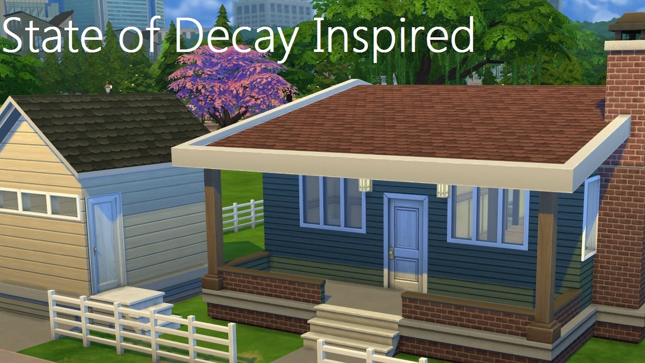 State of Decay Inspired House | The Sims 4 | Speed Build - YouTube