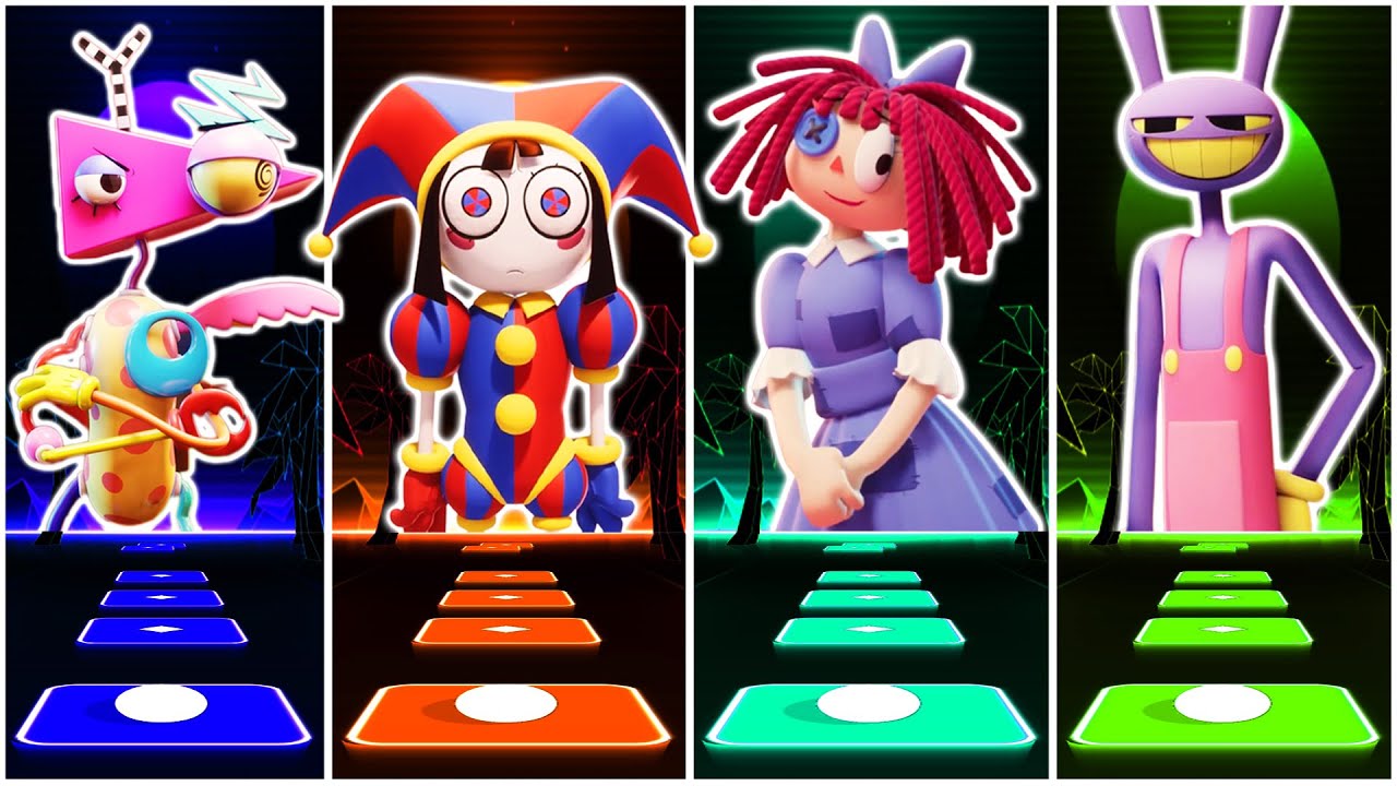 THE AMAZING DIGITAL CIRCUS | Pomin 🆚 Zooble 🆚 Jax 🆚 Ragatha - YouTube