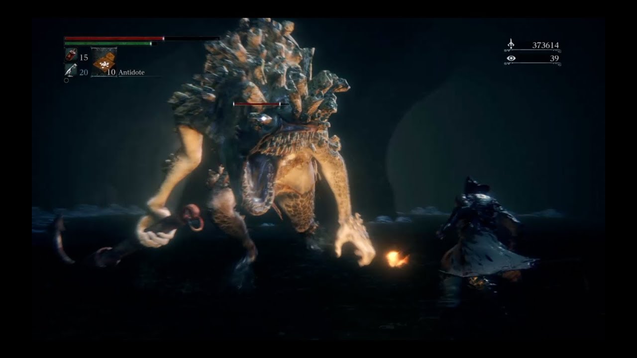 Bloodborne | Shark Giant Disappears - Fishing Hamlet - YouTube