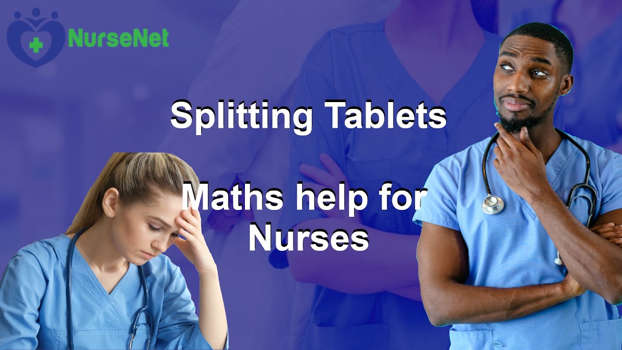 Splitting Tablets - Drugs Calculations questions - YouTube