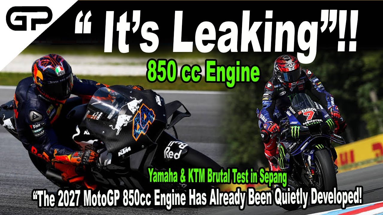 Everyone Shock, “BIG LEAK! Yamaha and KTM Secretly Tested 850cc Engines ...