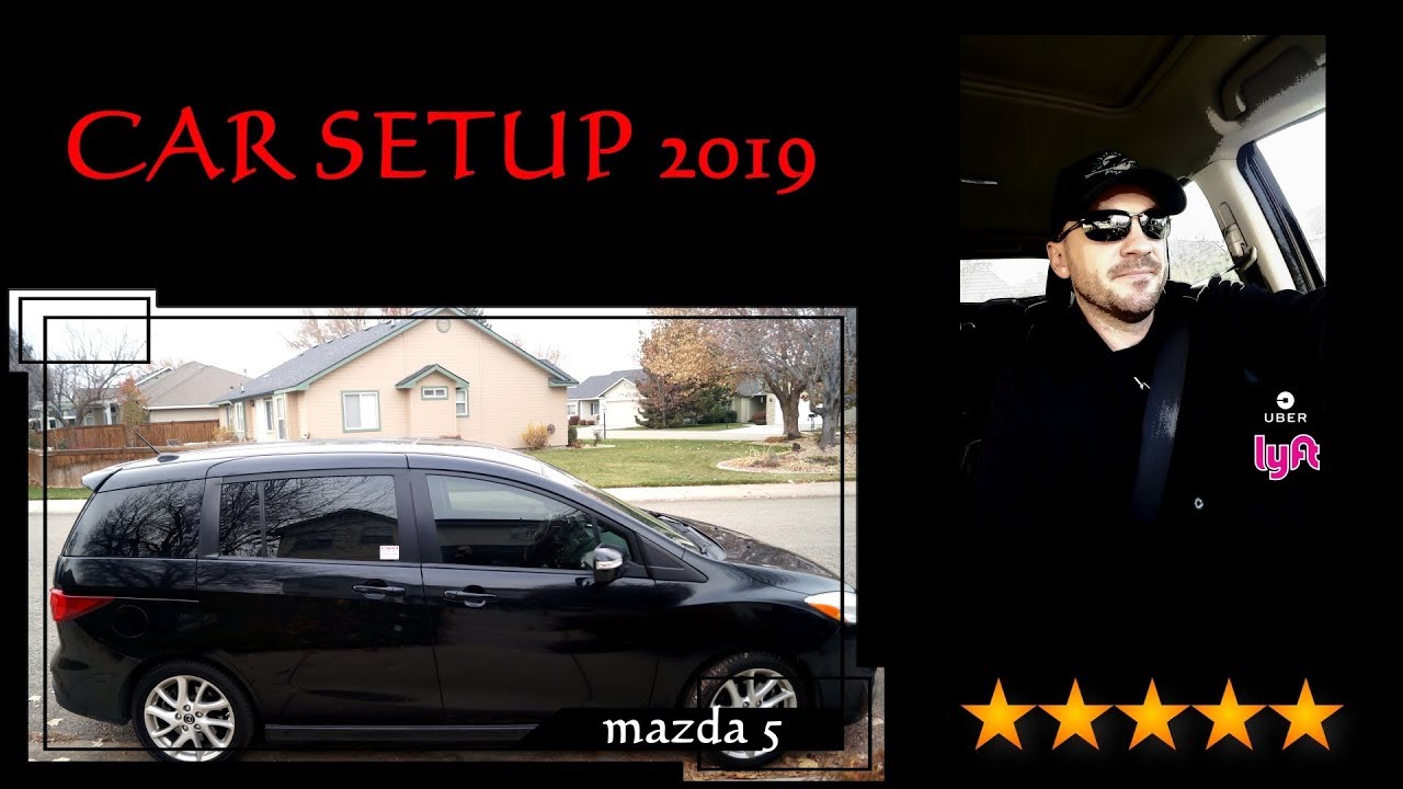 Car setup ideas for Lyft and Uber - YouTube
