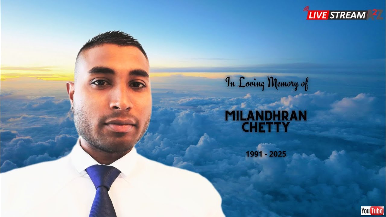 The 15th Day Memorial Service of Milandhran Chetty - YouTube