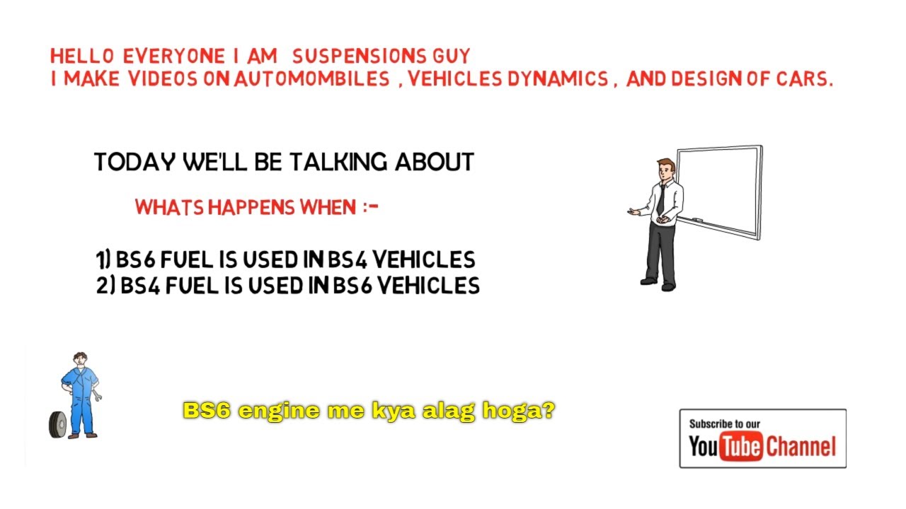 BS4 fuel vs BS6 fuel | Difference |BS6 engine me alag kya hoga ...