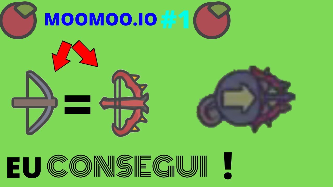 CONSEGUI O ARCO DE RUBY NO MOOMOO.IO! - YouTube