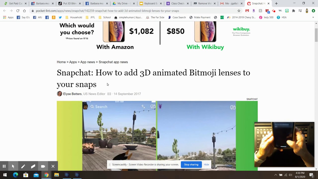 Animated Bitmoji Part 1 - YouTube