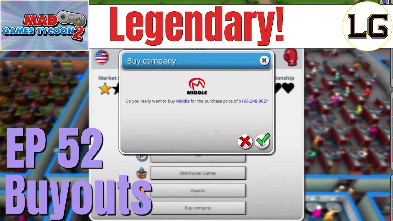 Buying Some More Subsidiaries - Let's Play Mad Games Tycoon 2 Legendary ...