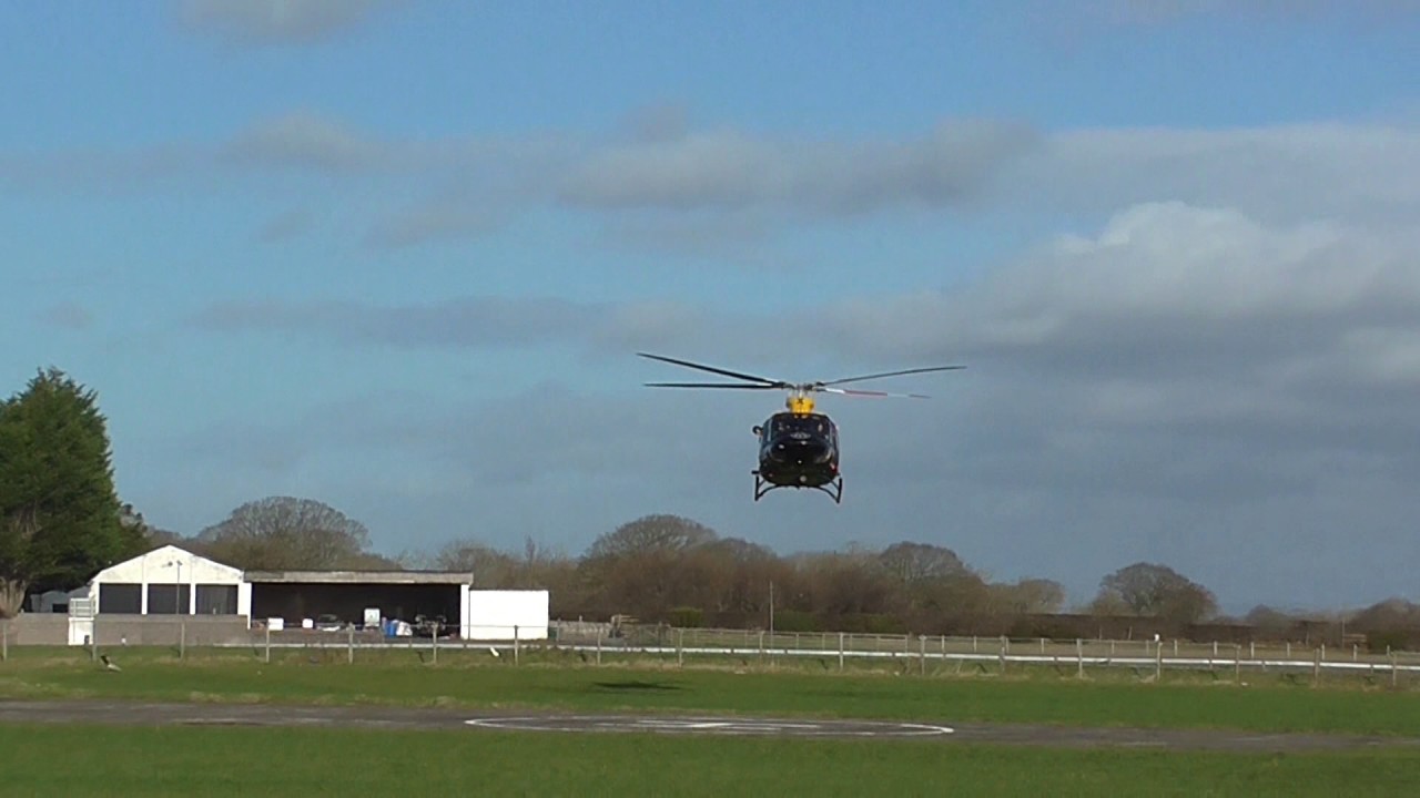 LFA17.......... RAF GRIFFIN INTO KIRKBRIDE FOR FUEL .......... - YouTube