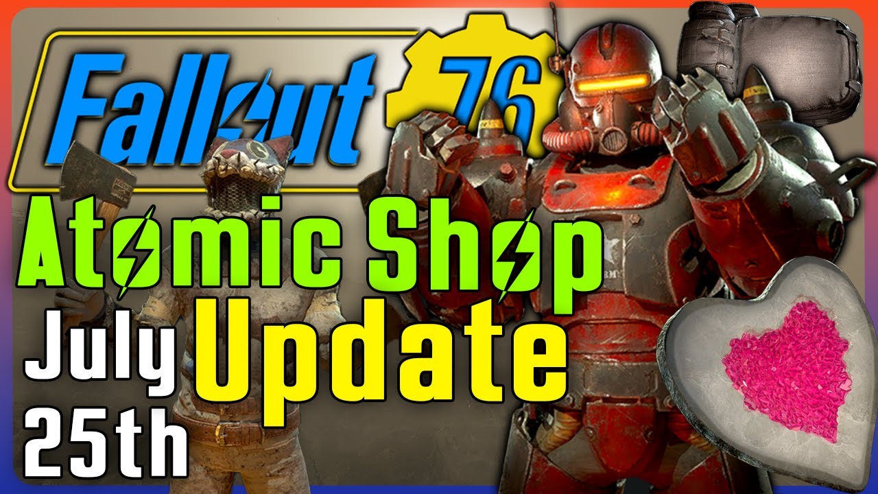 This New Bundle Looks Great In The Fallout 76 Atomic Shop Update - YouTube