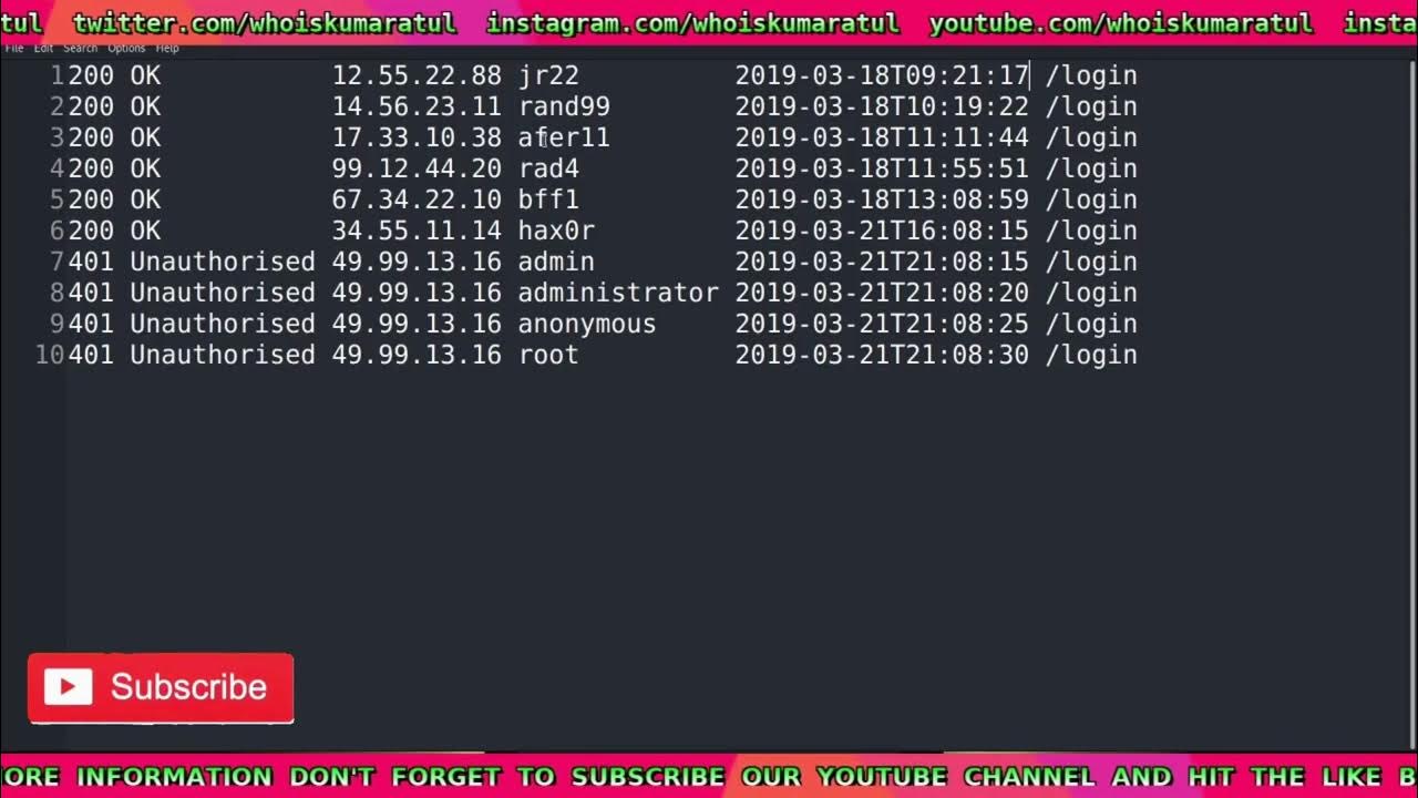 TryHackMe OWASP Logging and Monitoring - YouTube