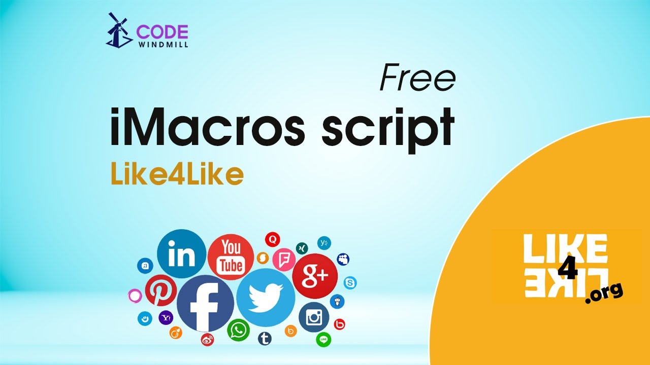 Like4Like Imacros script Bot 2021 - YouTube