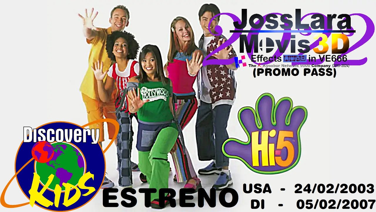 Hi 5 Intro Discovery Kids 10 Marzo 2007 Latam in Promo Pass - YouTube