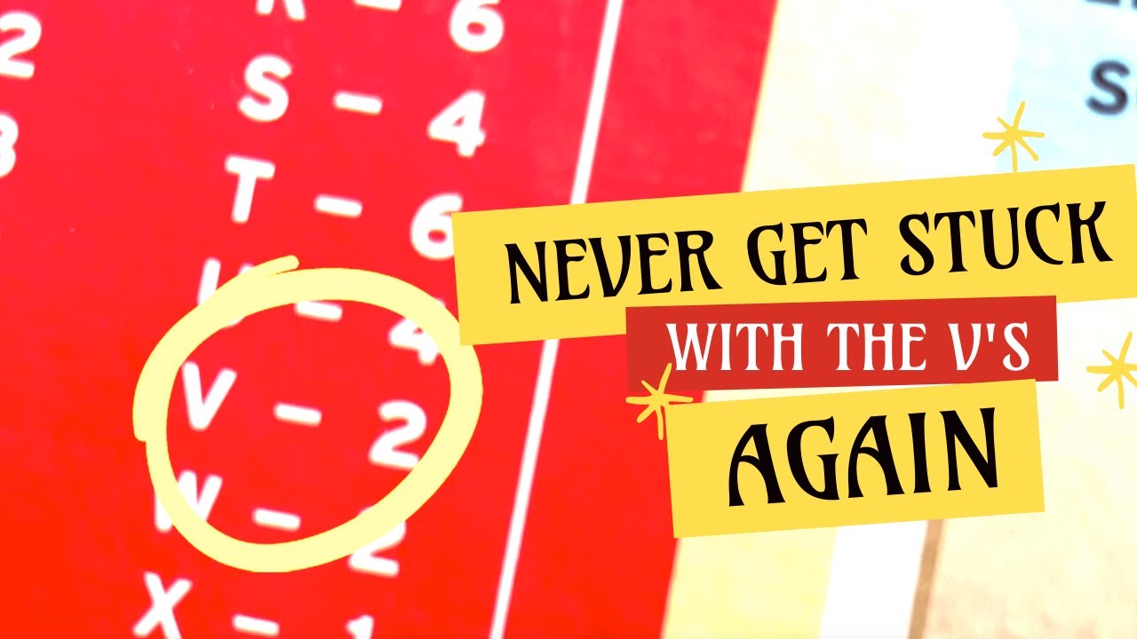 Scrabble Tips: 21 Words to Use Up Both V's - YouTube