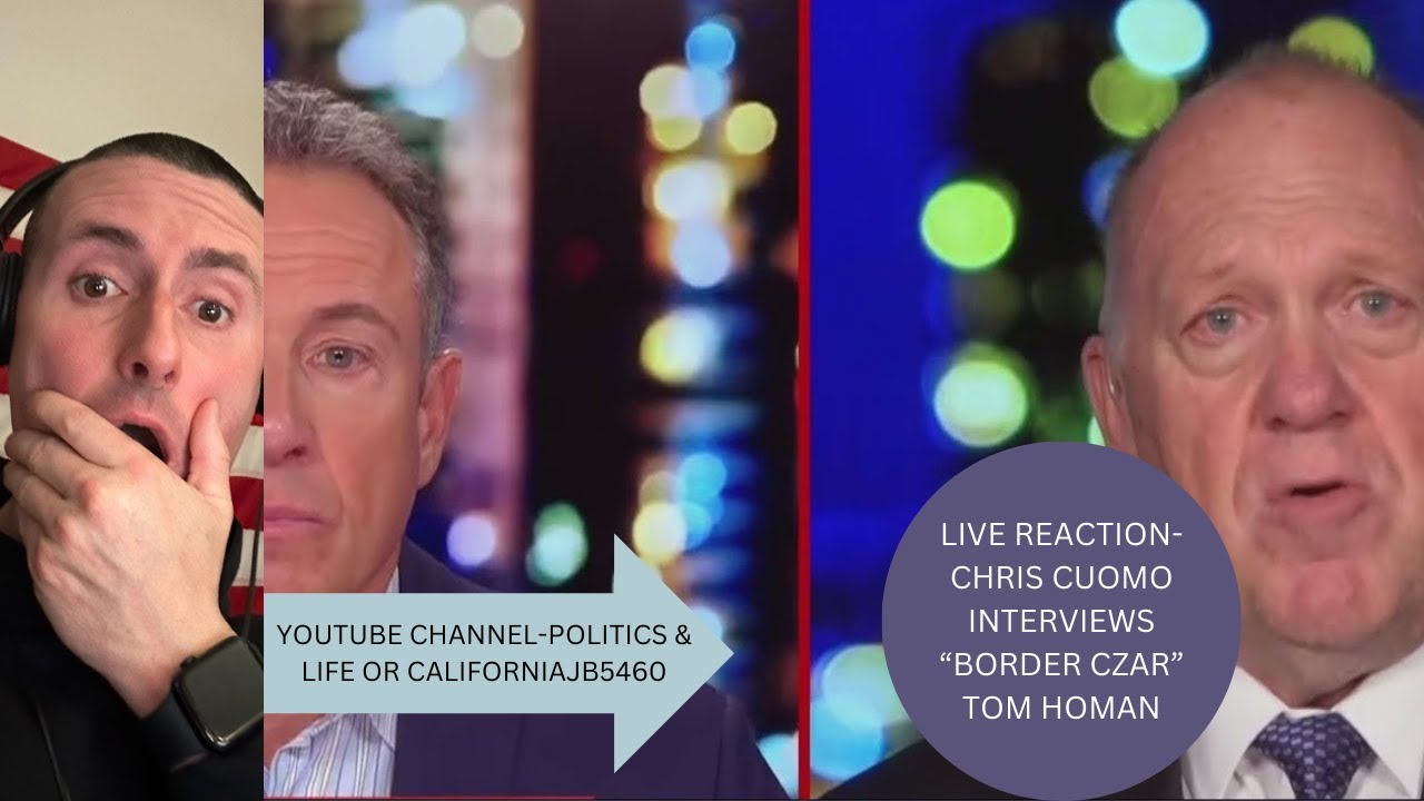 ((LIVE)) | CHRIS CUOMO INTERVIEWS "BORDER CZAR" TOM HOMAN - YouTube