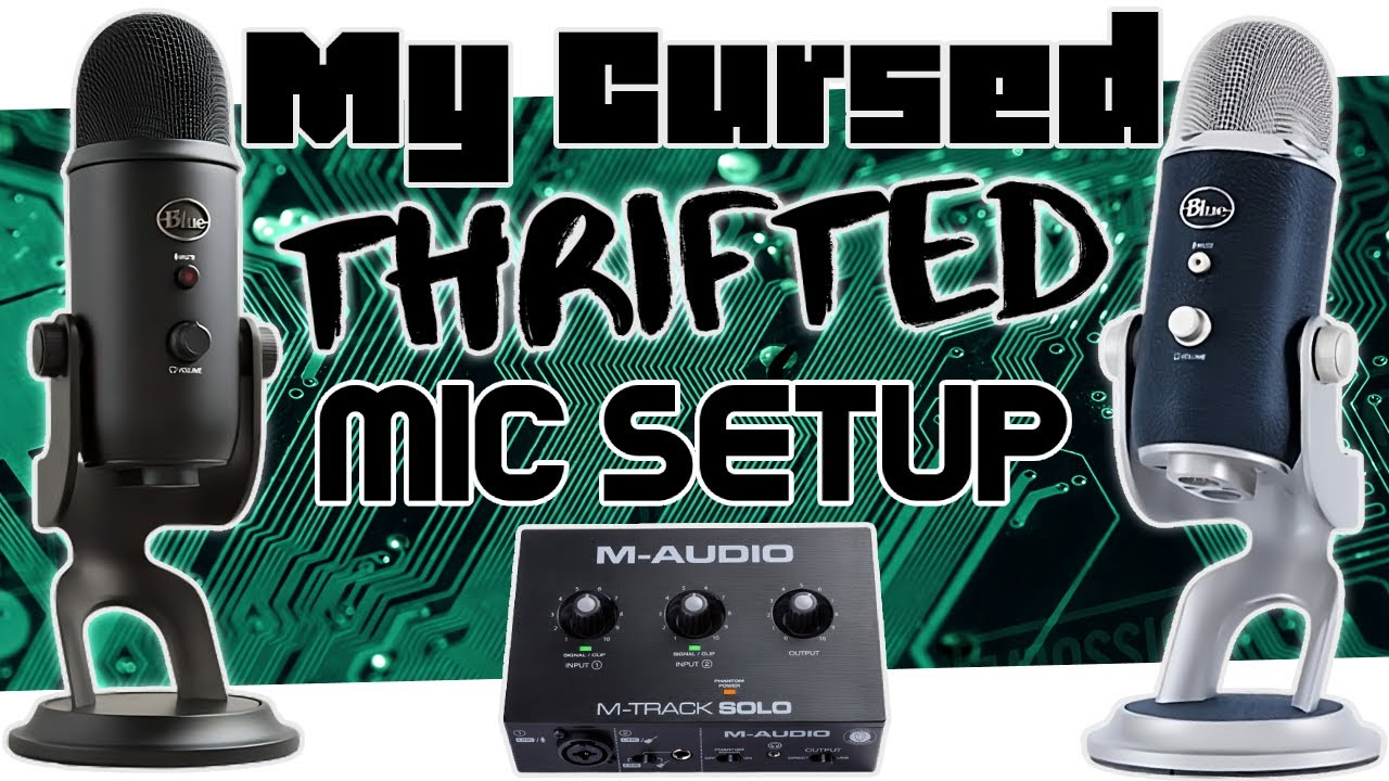 My (many) Cursed Second-Hand Microphone Setups - YouTube