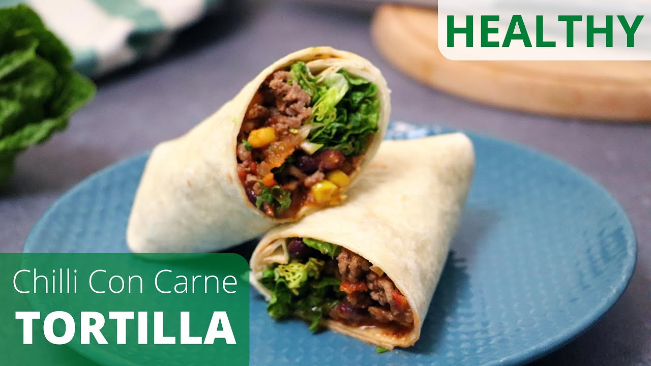 Secret to Best Chili Con Carne Tortilla Wrap Recipe | Everyday Tasty ...